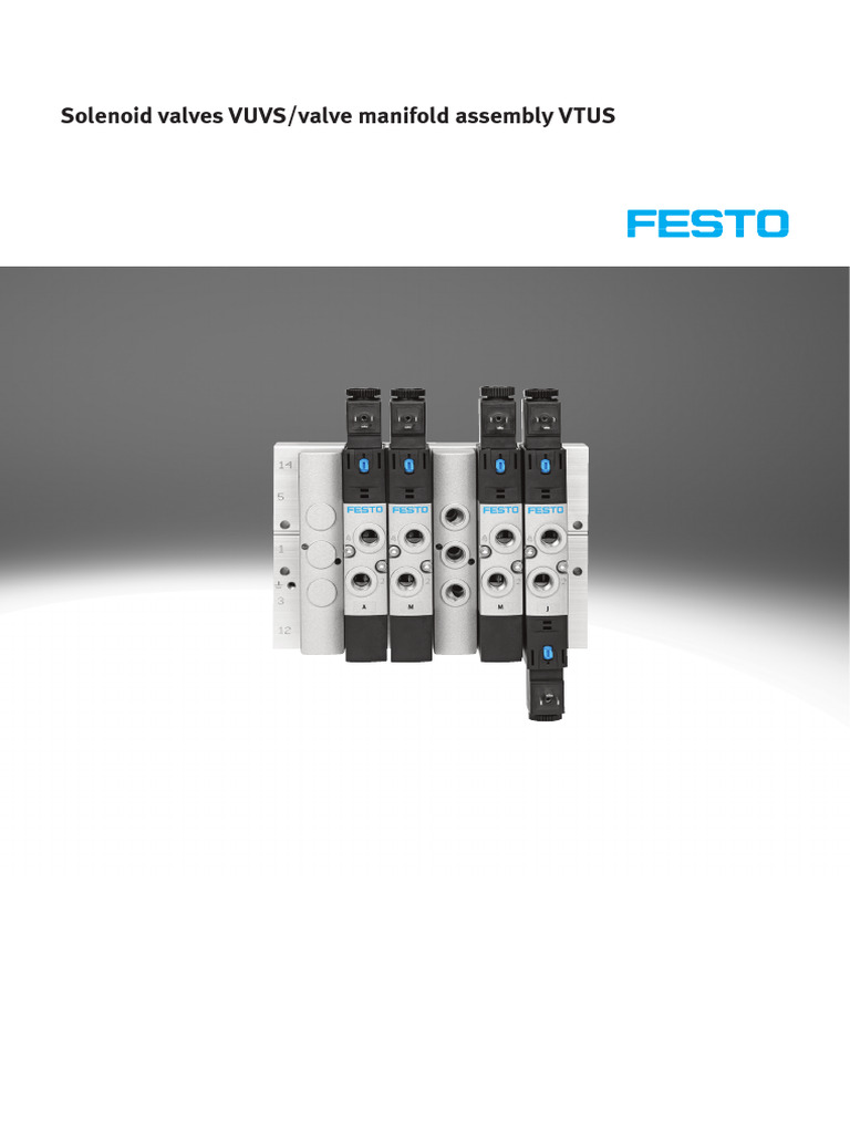 Vuvs - Manifold | PDF | Valve | Duct (Flow)