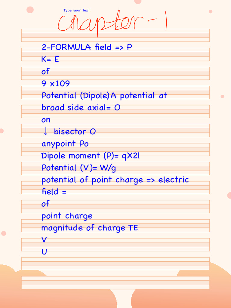 Notes For 12 | PDF | Chemical Bond | Chemical Polarity
