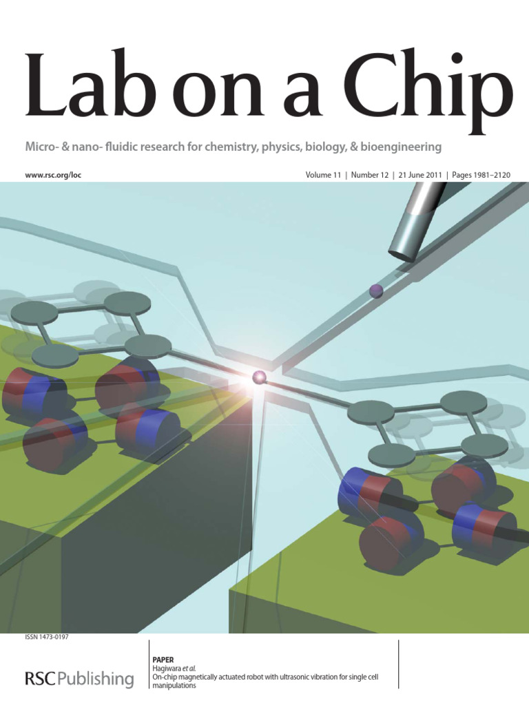 On-Chip Magnetically Actuated Robot With Ultrasonic Vibration For ...
