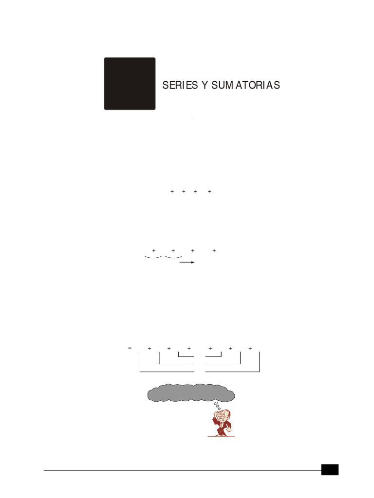 Series y Sumatorias | PDF | Aritmética | Análisis matemático