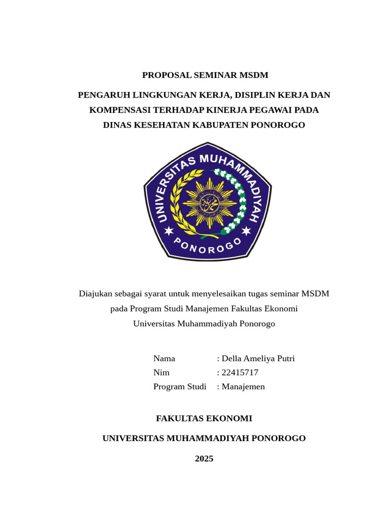 Proposal Baru 2 | PDF