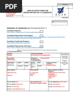 1C ECSA Technician Appform | PDF | Engineering | Design