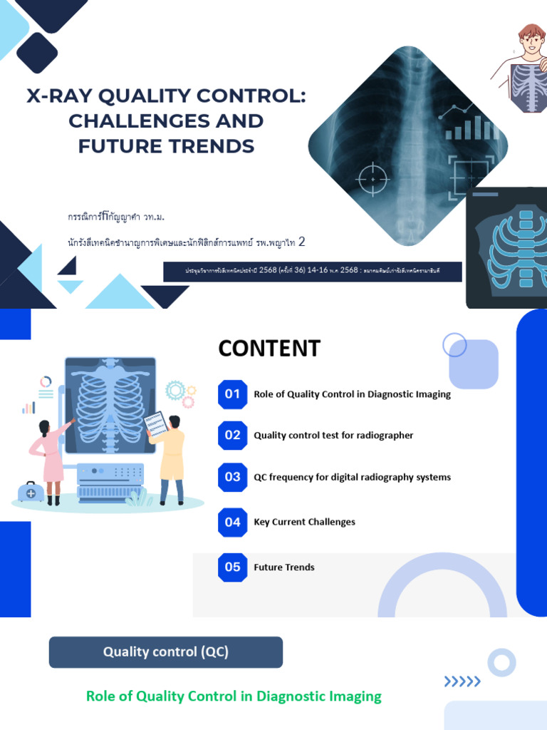 X-Ray Quality Control: Challenges & Trends | PDF | Radiography | X Ray