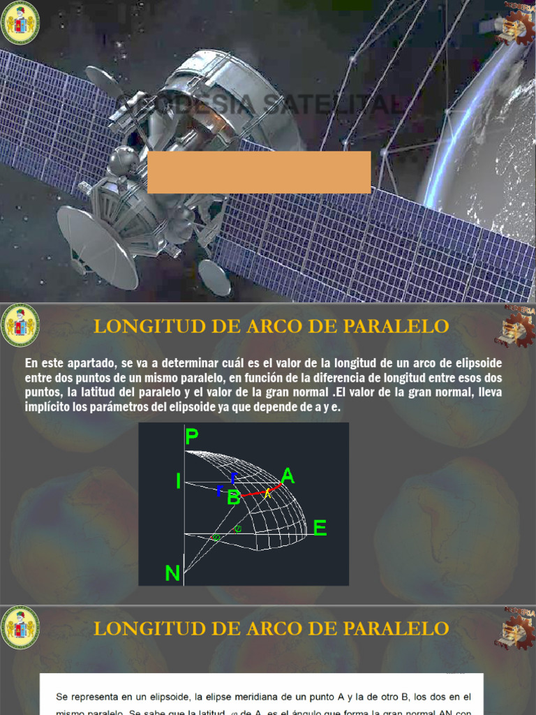 Distancias en El Elipsoide | PDF | Latitud | Geodesia