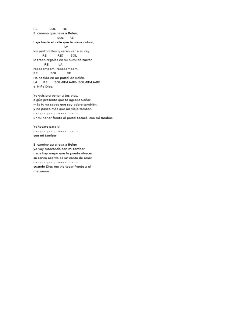 El Niñoyel Tambor | PDF