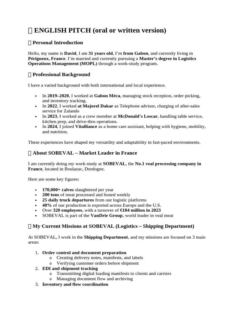 ? English Pitch | PDF