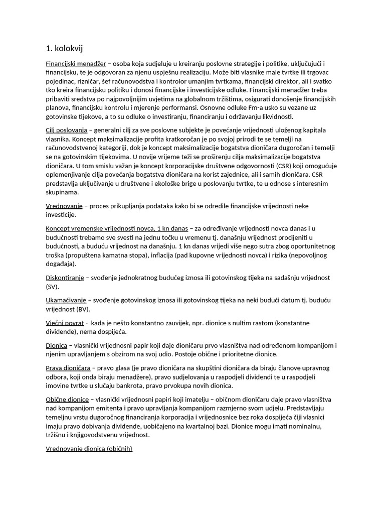 Ofm Pitanja-Glavna | PDF