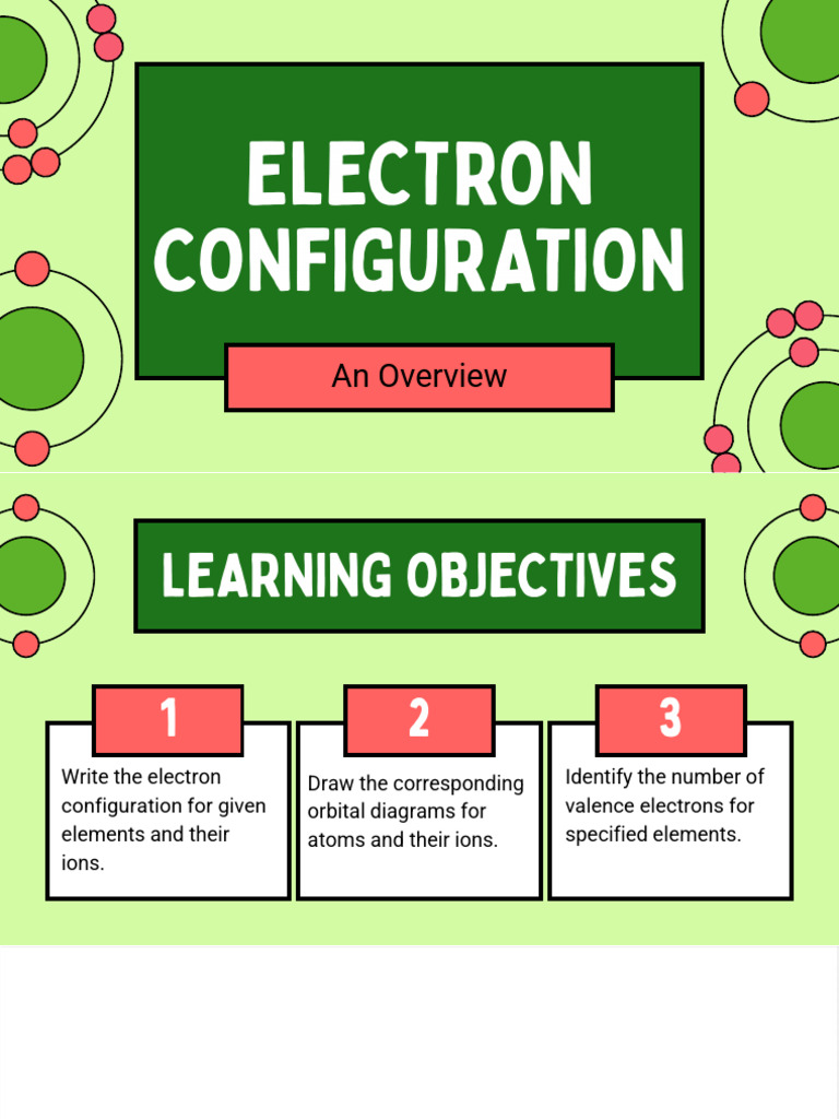Orbital Diagrams and Electron Configurations | PDF | Electron ...