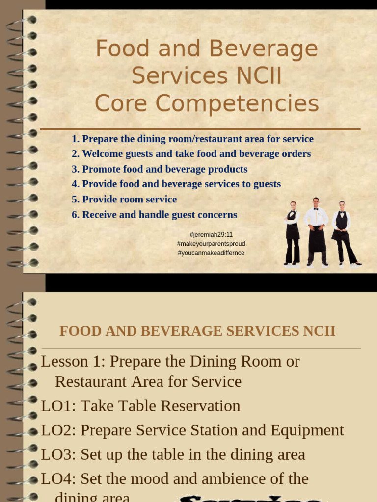 Fbs Ncii - Table Appointments | PDF | Tableware | Foods