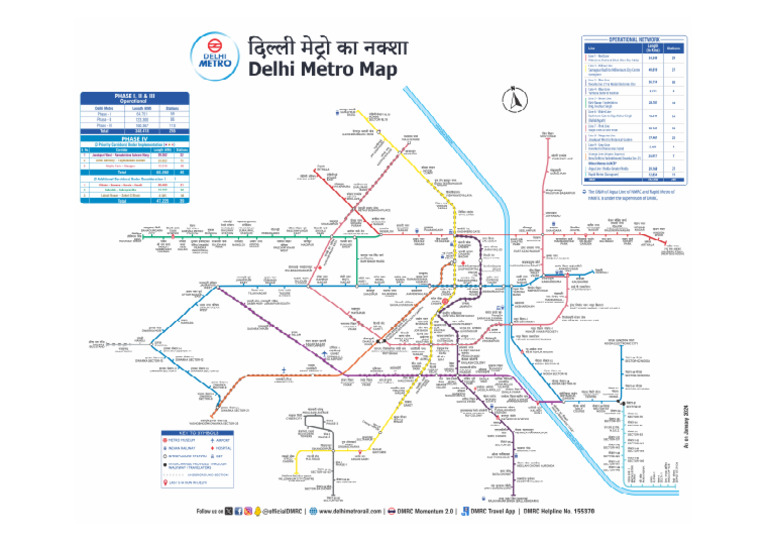 Delhi Metro Map | PDF