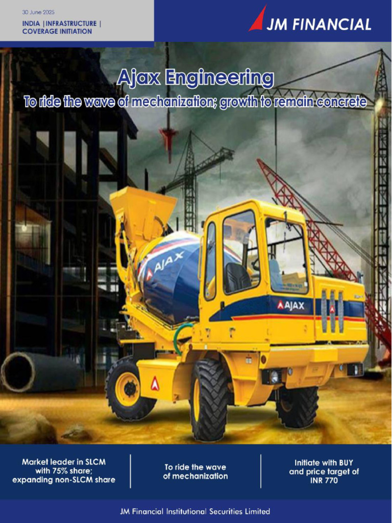 Ajax Engineering: Coverage Initiation | PDF | Concrete