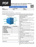 8 Point Container Inspection Checklist: Location of Container Secure ...