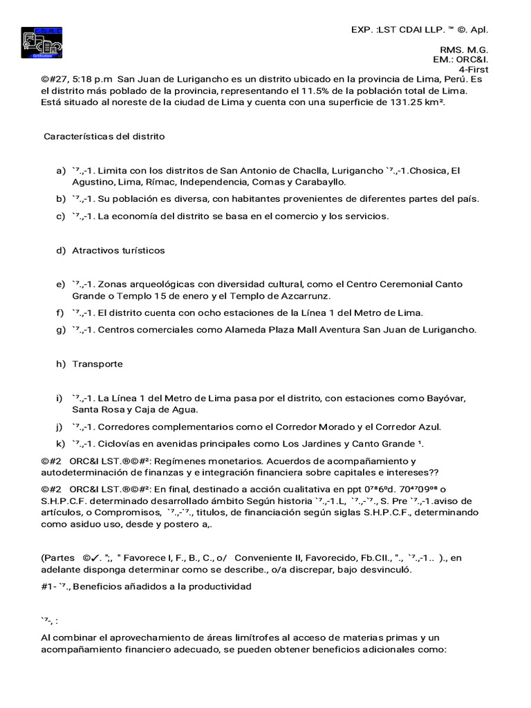 SistemasFinancierosADSC LST CDAI LLP™ ARDAS CDAI®. | PDF | Comercio | Lima