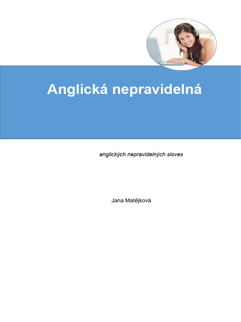 Ebook Anglicka Nepravidelna Slovesa | PDF