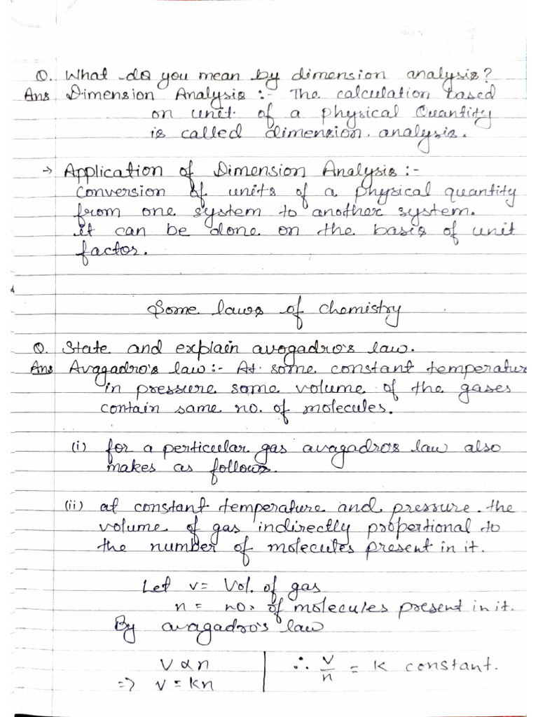 Chemistry Class 11th | PDF