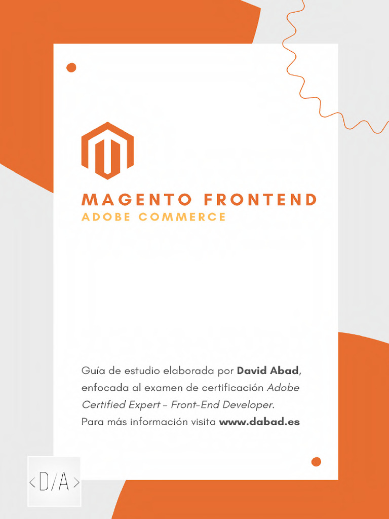 Magento Frontend Developer Guia Estudio 2024 2025 | PDF | Magento | Arquitectura de sistemas
