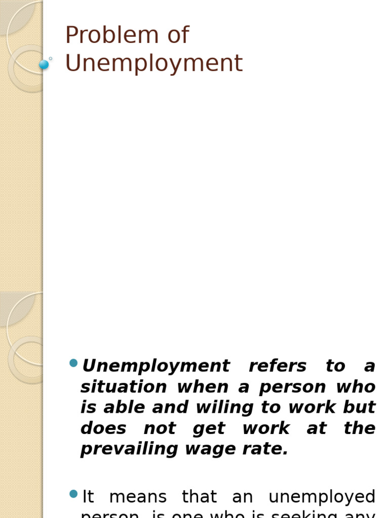 Understanding Unemployment Types and Causes | PDF | Unemployment ...