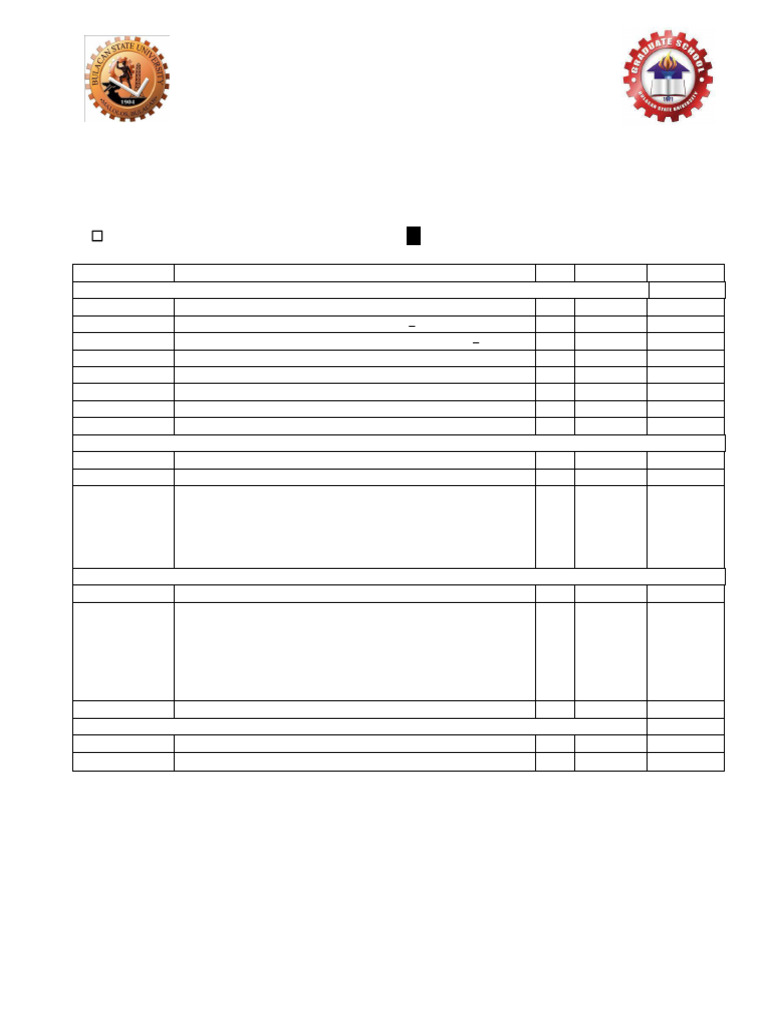 MAED Educational Management StudyPlan | PDF | Thesis | Academia