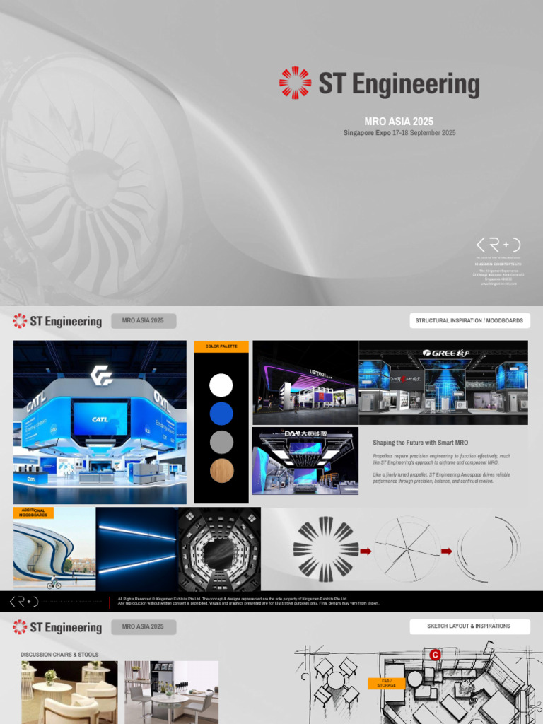St Engineering @ Mro Asia 2025 r2 Presentation | PDF | Graphics