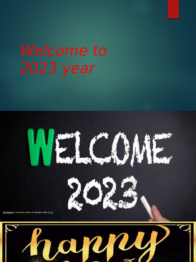 Welcome To 2023 Year | PDF