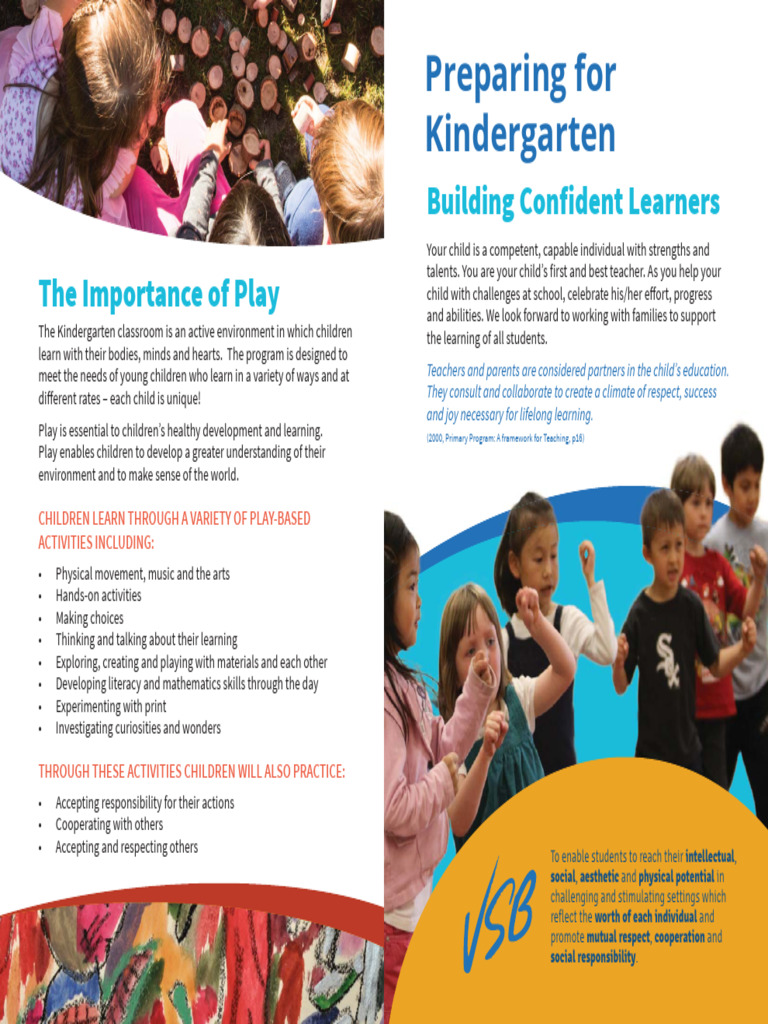Essential Play for Kindergarten Readiness | PDF | Learning | Behavior ...