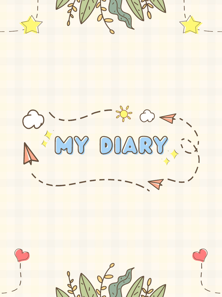 My Diary Template | PDF