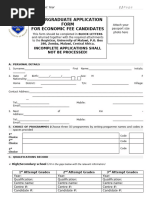 Lmmu 2025 Application Form Final | PDF