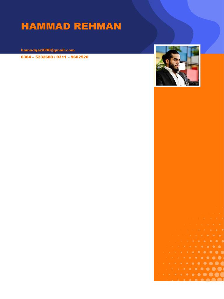 Hammad Rehman CV | PDF