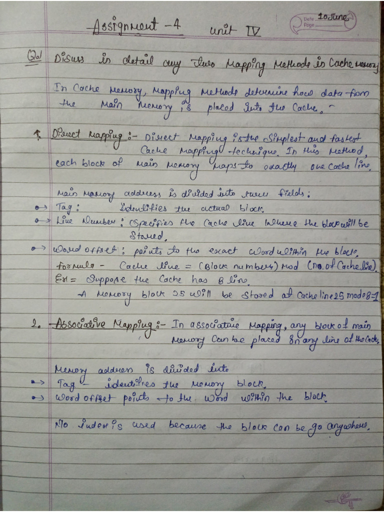 COA Assignment | PDF