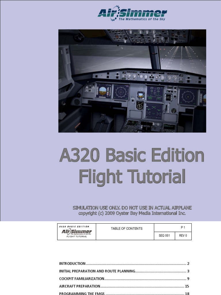 A320 Basic Edition Flight Tutorial | PDF | Transponder (Aeronautics ...