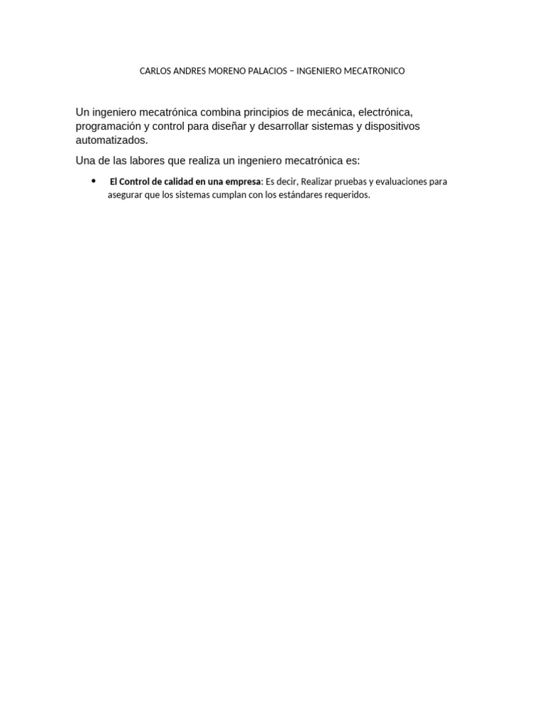 Carlos Andres Moreno Palacios | PDF