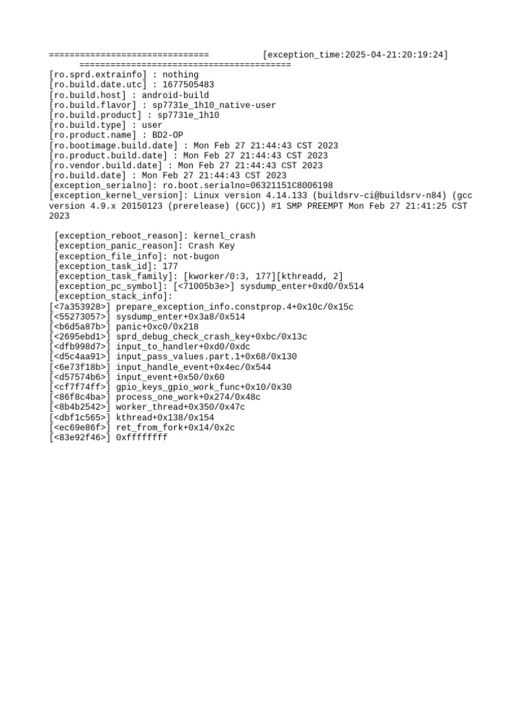 Dump Report | PDF