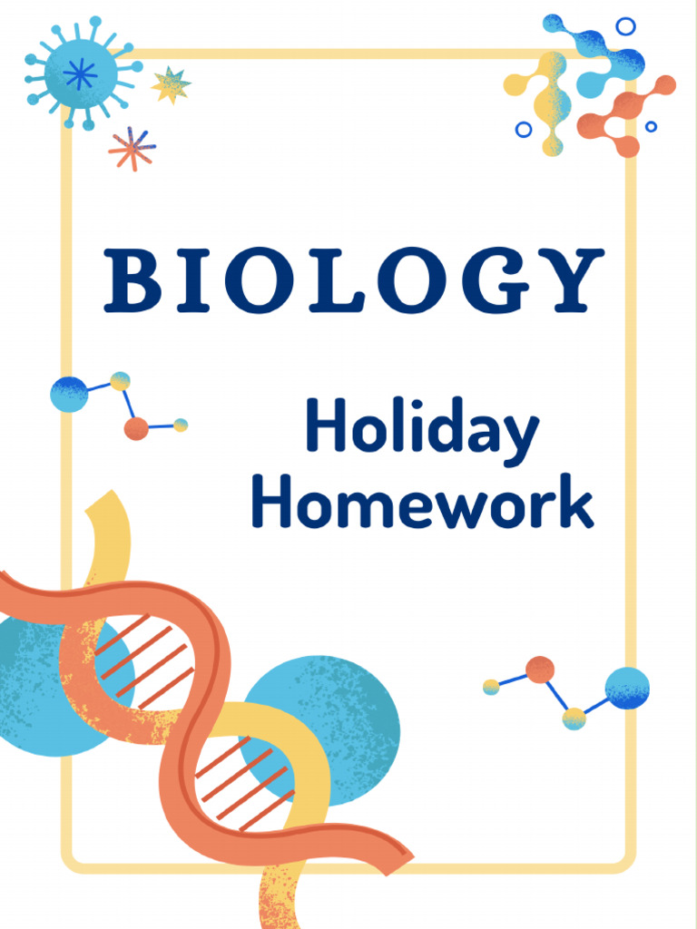 Class X Biology Holiday Homework | PDF | Respiratory System | Lung