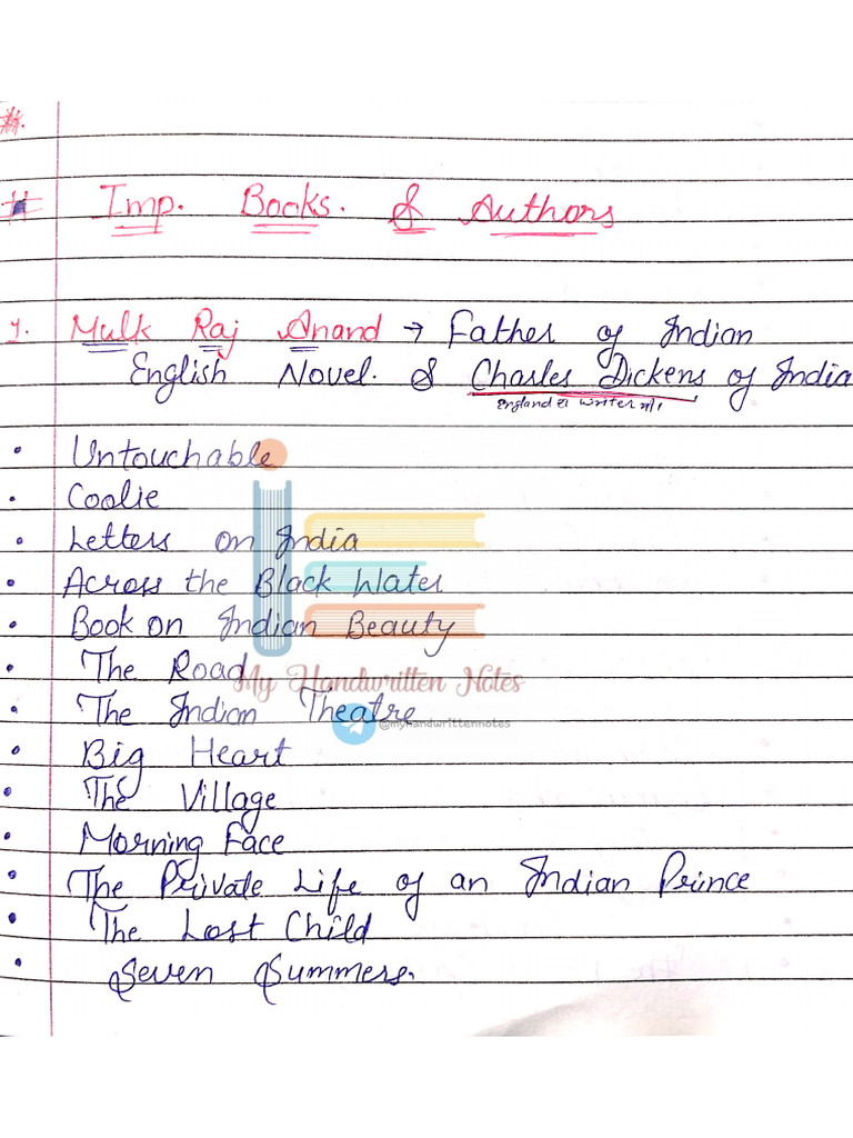 Impt. Books & Authors, Sidhu | PDF