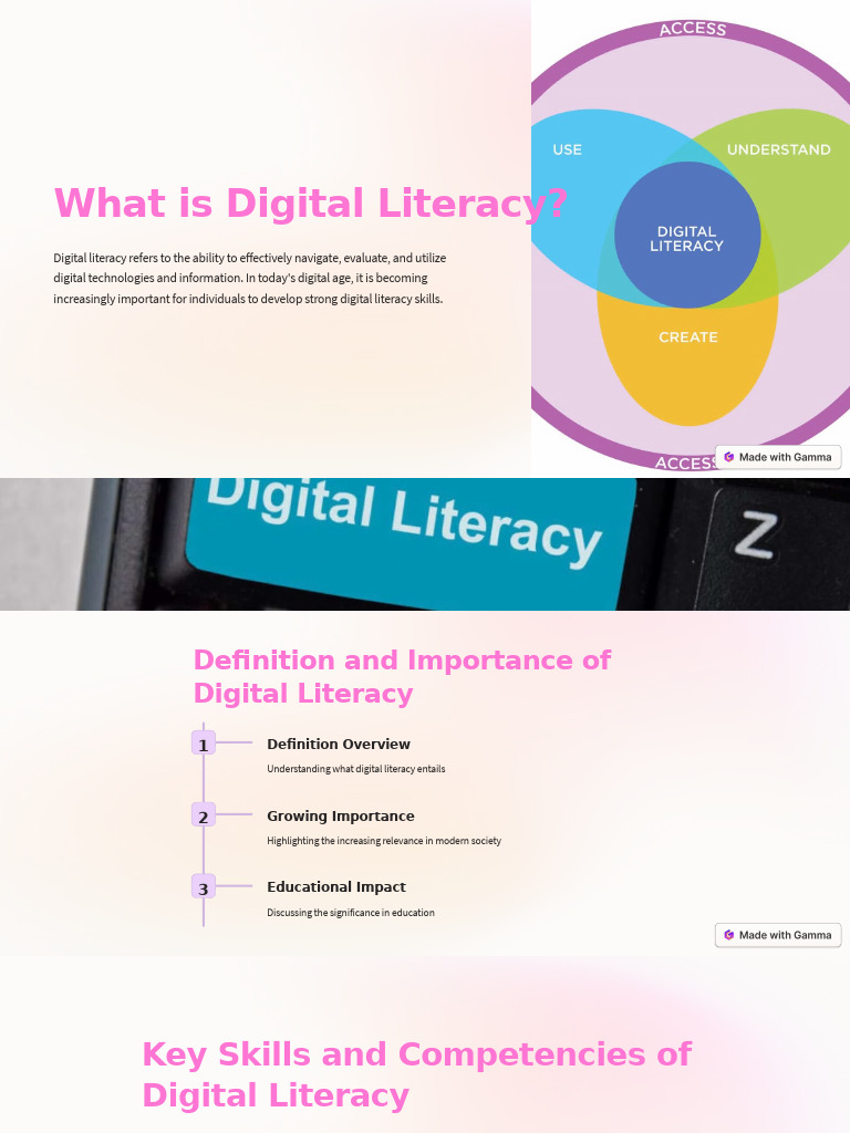 What Is Digital Literacy | PDF | Literacy | Learning