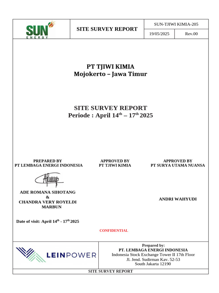 TSSR - PT Tjiwi Kimia (Phase 3) - GAW | PDF | Power Inverter ...