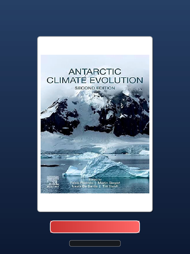 Antarctic Climate Evolution 2nd Edition by Fabio Florindo Digital Access | PDF | Antarctica ...