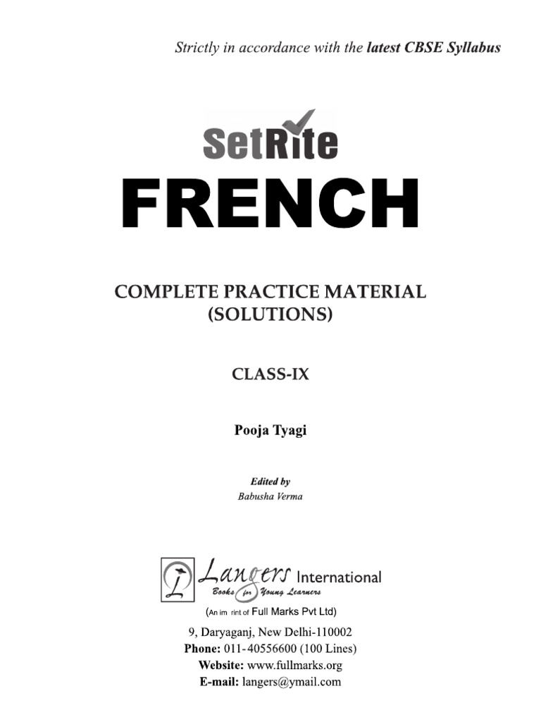 Setrite IX Solutions 01 06 2022 | PDF