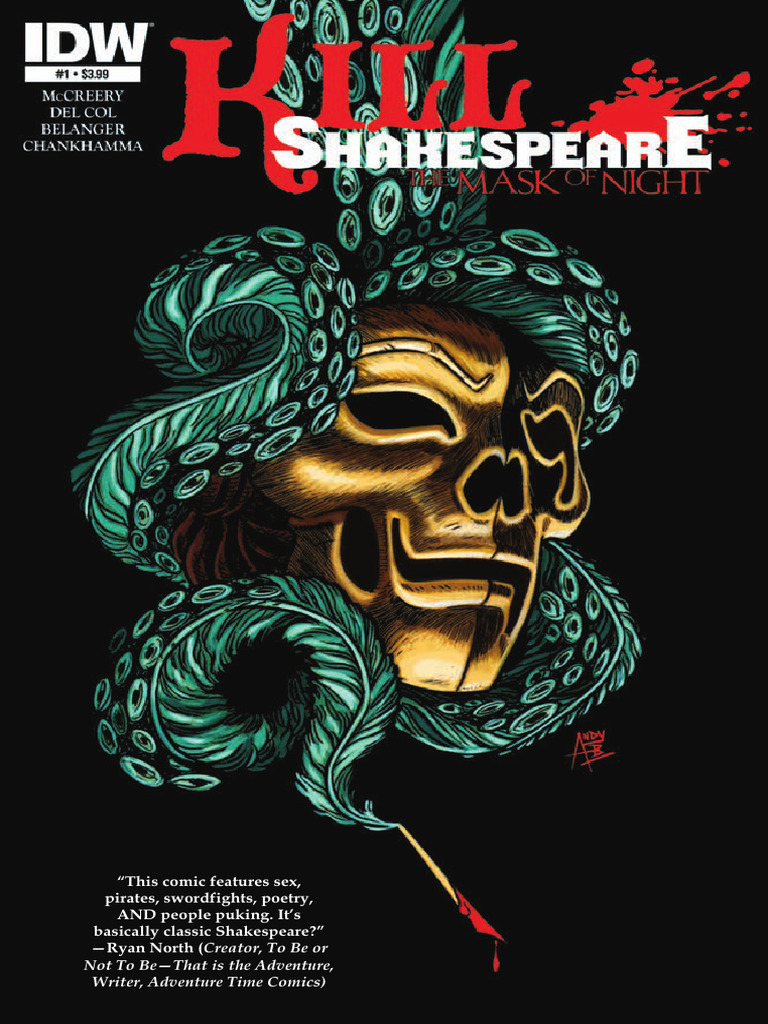 Kill Shakespeare: The Mask of Night #1 | PDF | Idw Publishing | Comic ...
