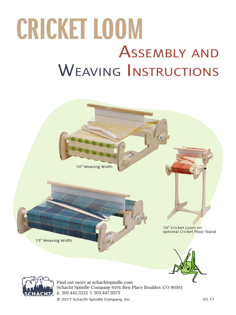 Cricket Loom Assembly 0117 | PDF | Loom | Weaving
