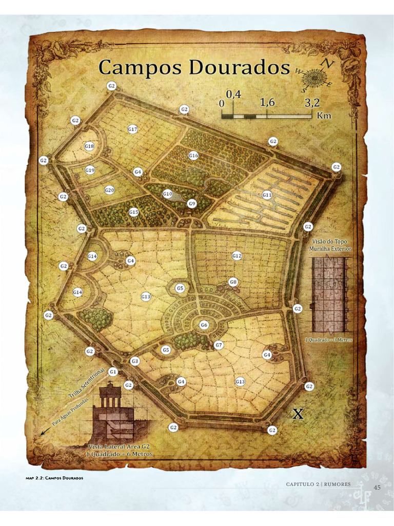 Campos Dourados - Mapa | PDF