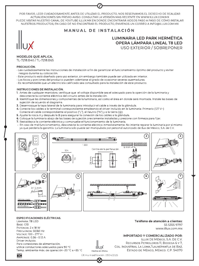 Manual de Luminarias | PDF