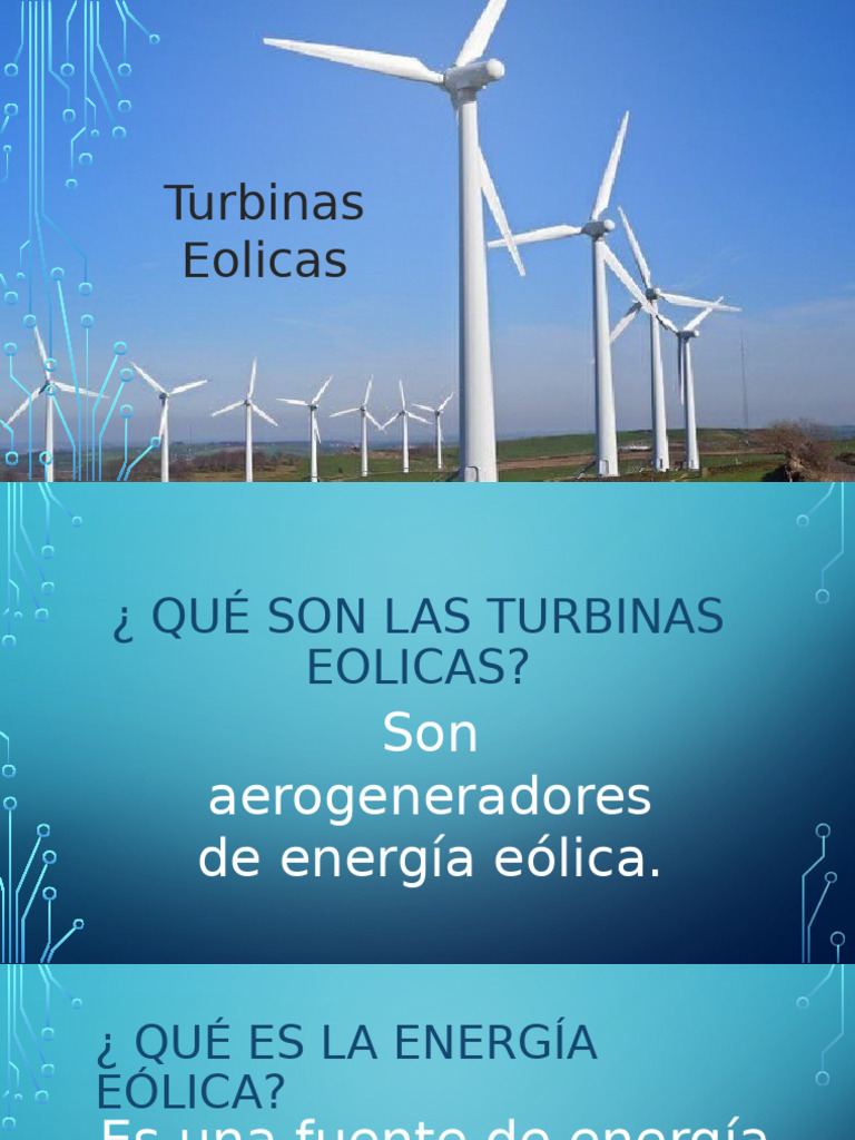 Turbinas Eolicas - Tomy | PDF