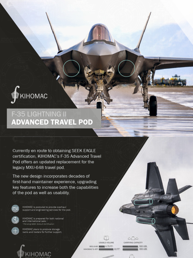 F-35 Advanced Travel Pod Overview | PDF | Vehicles