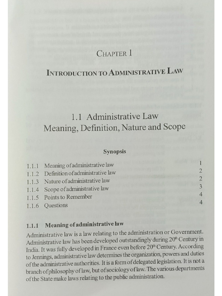 Administrative Law | PDF
