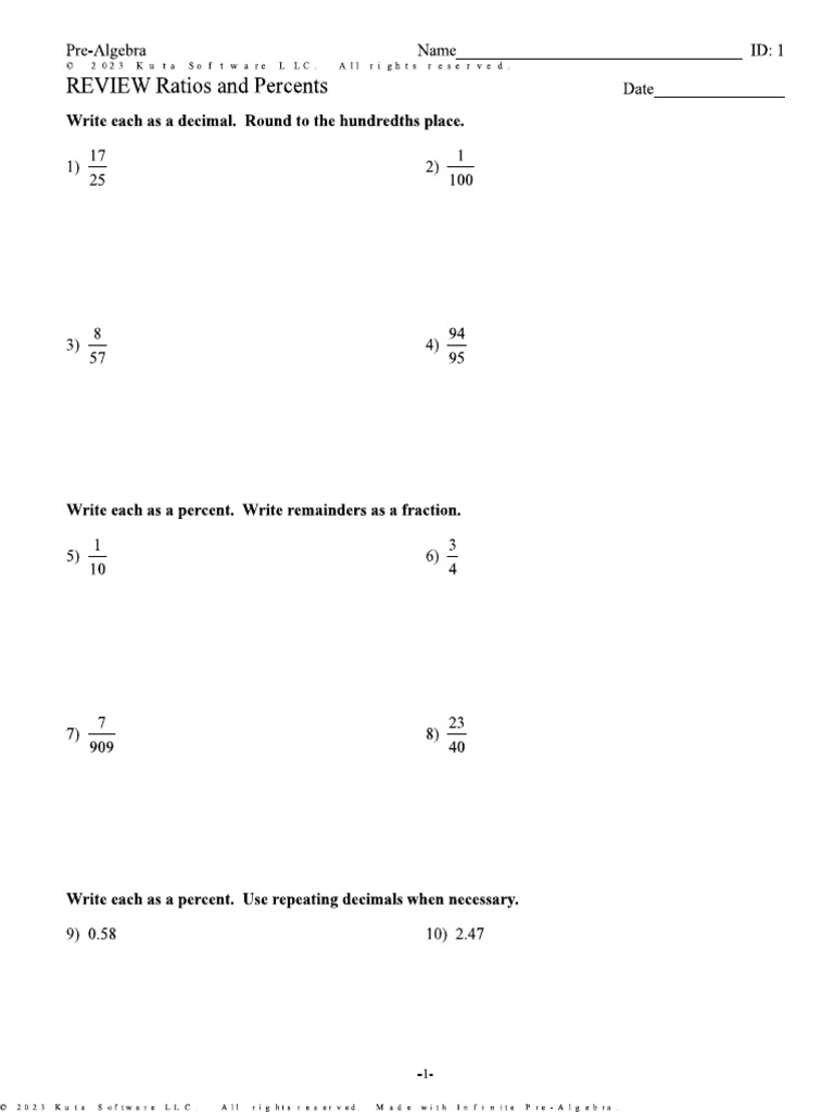 Natalie Review Packet | PDF
