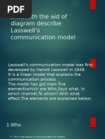 Lasswell's Communication Model Explained | PDF