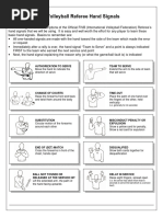 Umpire Hand Signals | PDF