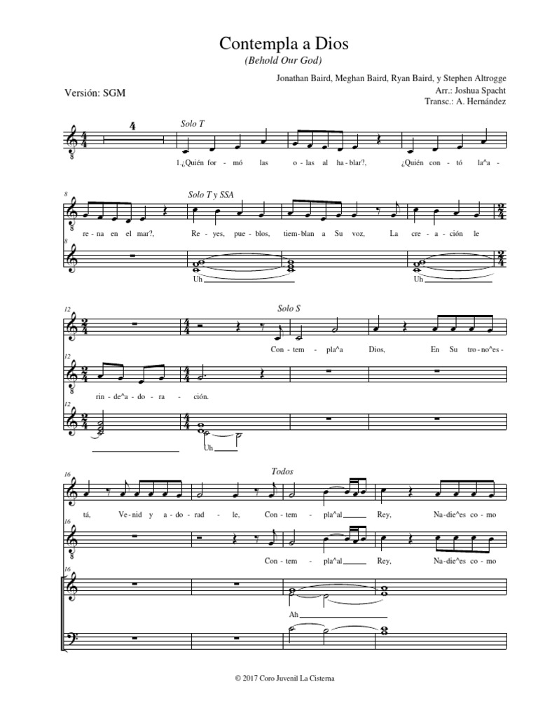 Contempla A Dios | PDF