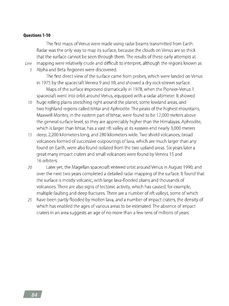TOEFL Mock Test | PDF